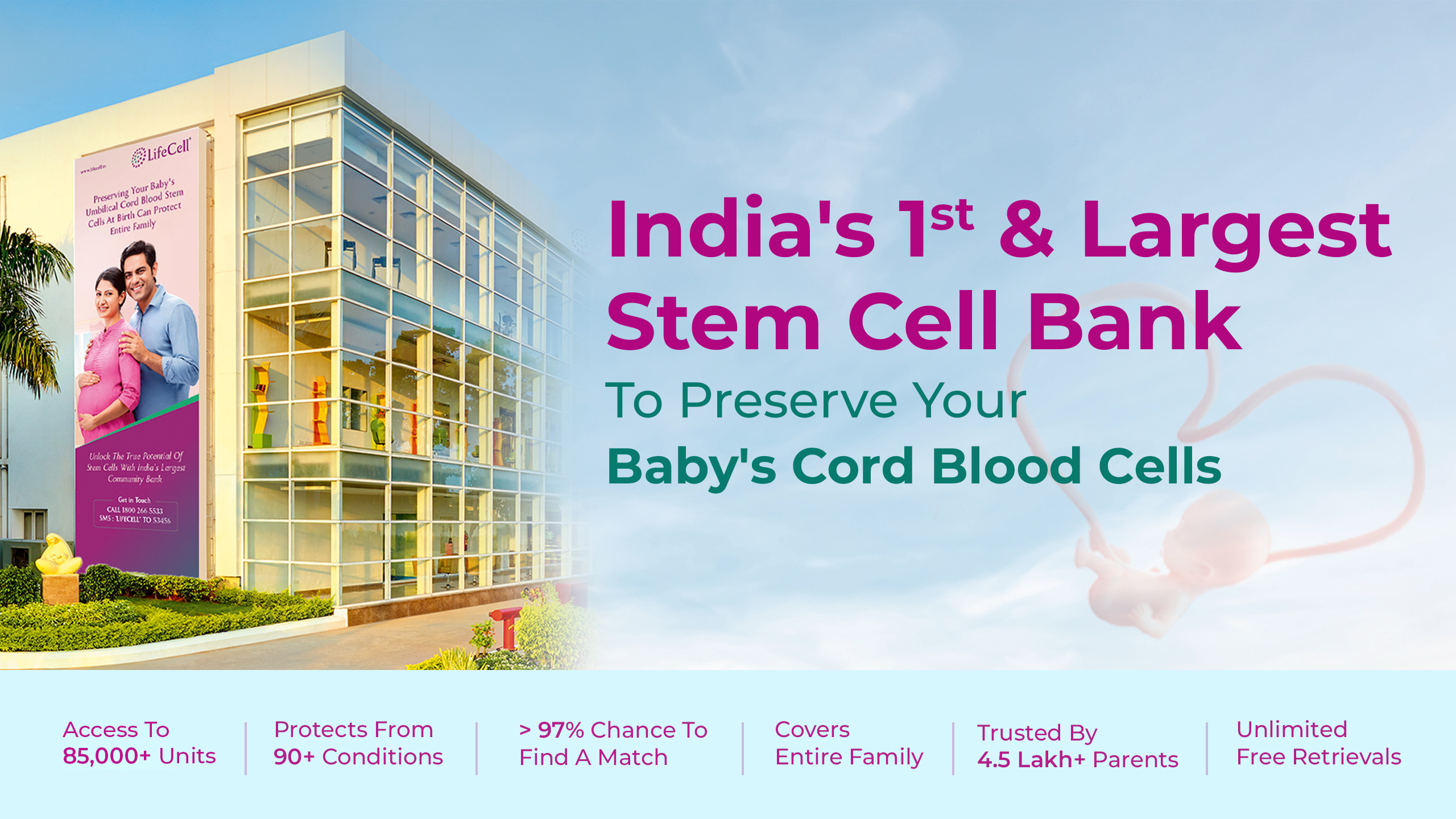 LifeCell - India's First and Largest Stem Cell Bank